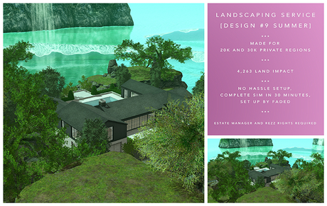 Second Life Marketplace - [F] Landscape 9 - Coastal Cliffs - SUMMER